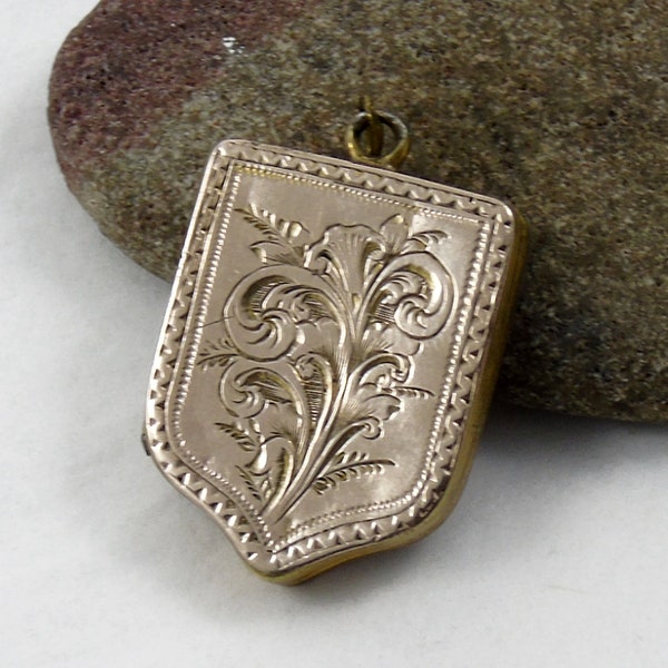 Shield Locket - Etsy