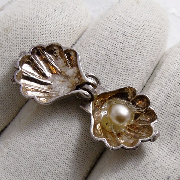Pearl Shell Charm - Etsy