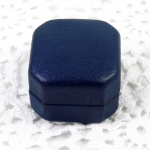 Ring Box Blue, Vintage Ring Box, Engagement Ring Box, Wedding Ring Box ...
