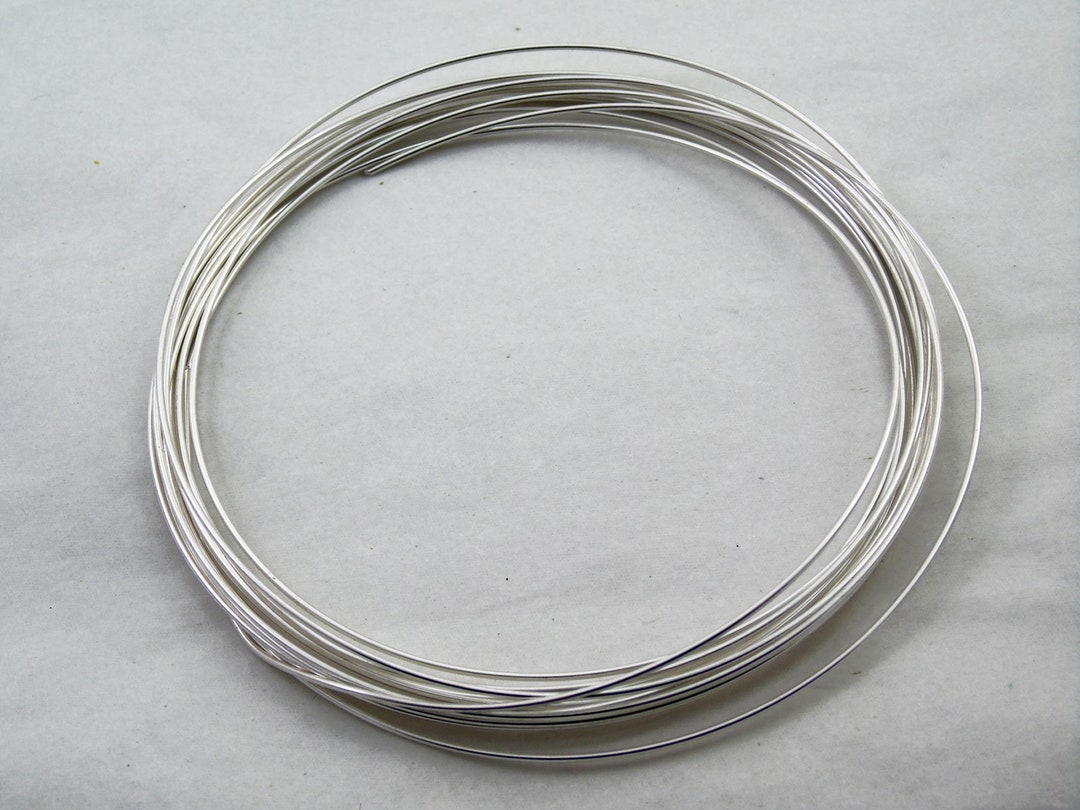 1mm 18 Gauge Recycled Sterling Silver Round Wire, Half Hard - Etsy