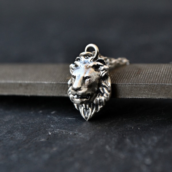 Lion Necklace - Etsy