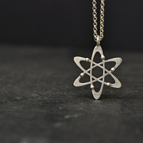 Atom Necklace - Etsy