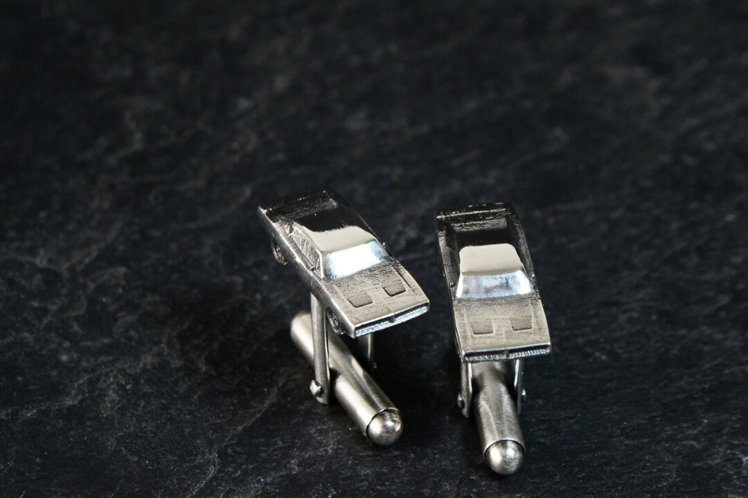Retro Dodge Car Cufflinks Mens Jewelry Cufflinks Husband Dad 925 Silver ...