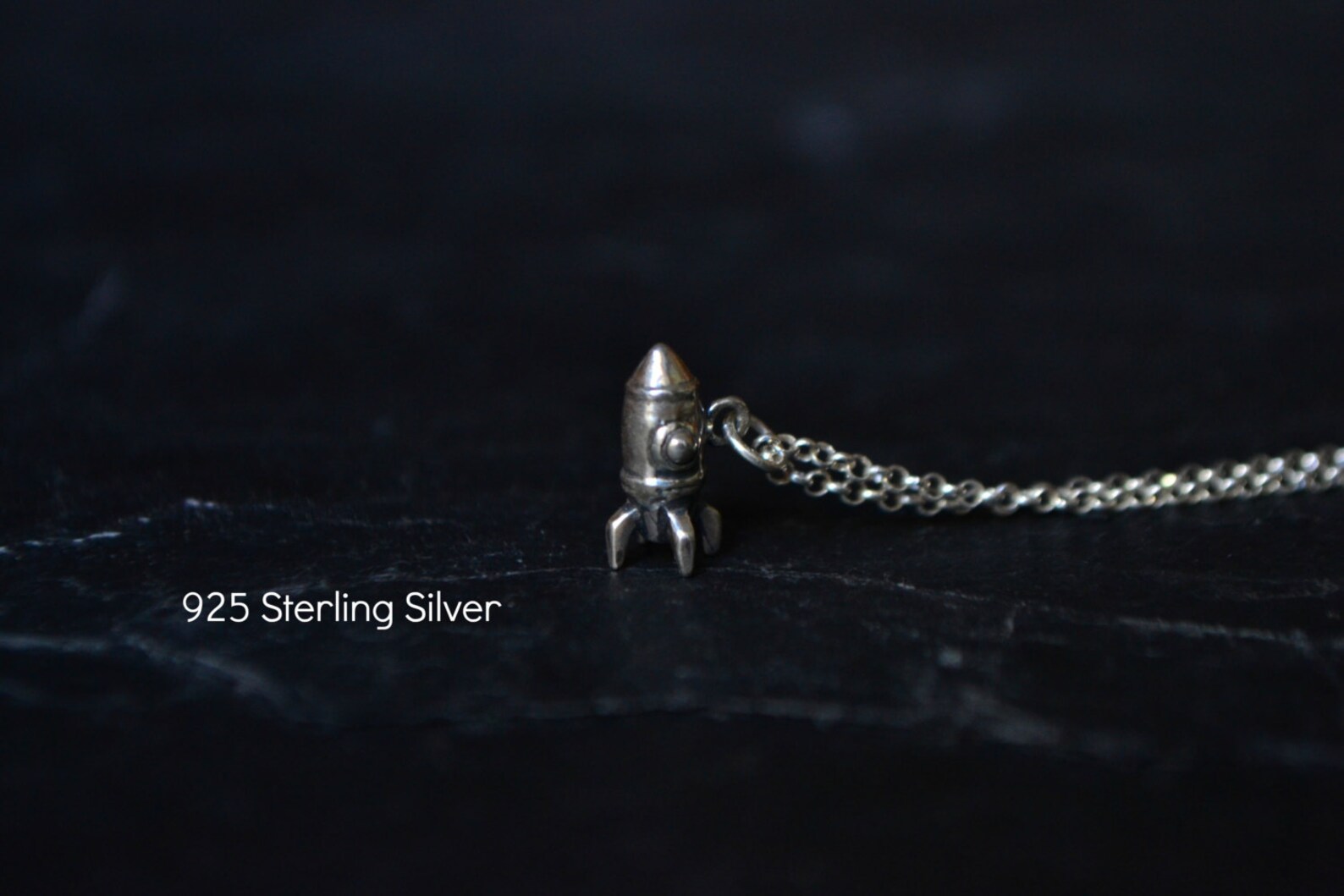 Tiny Space Shuttle Rocket Necklace Jewelry Nasa Spaceship Sci - Etsy