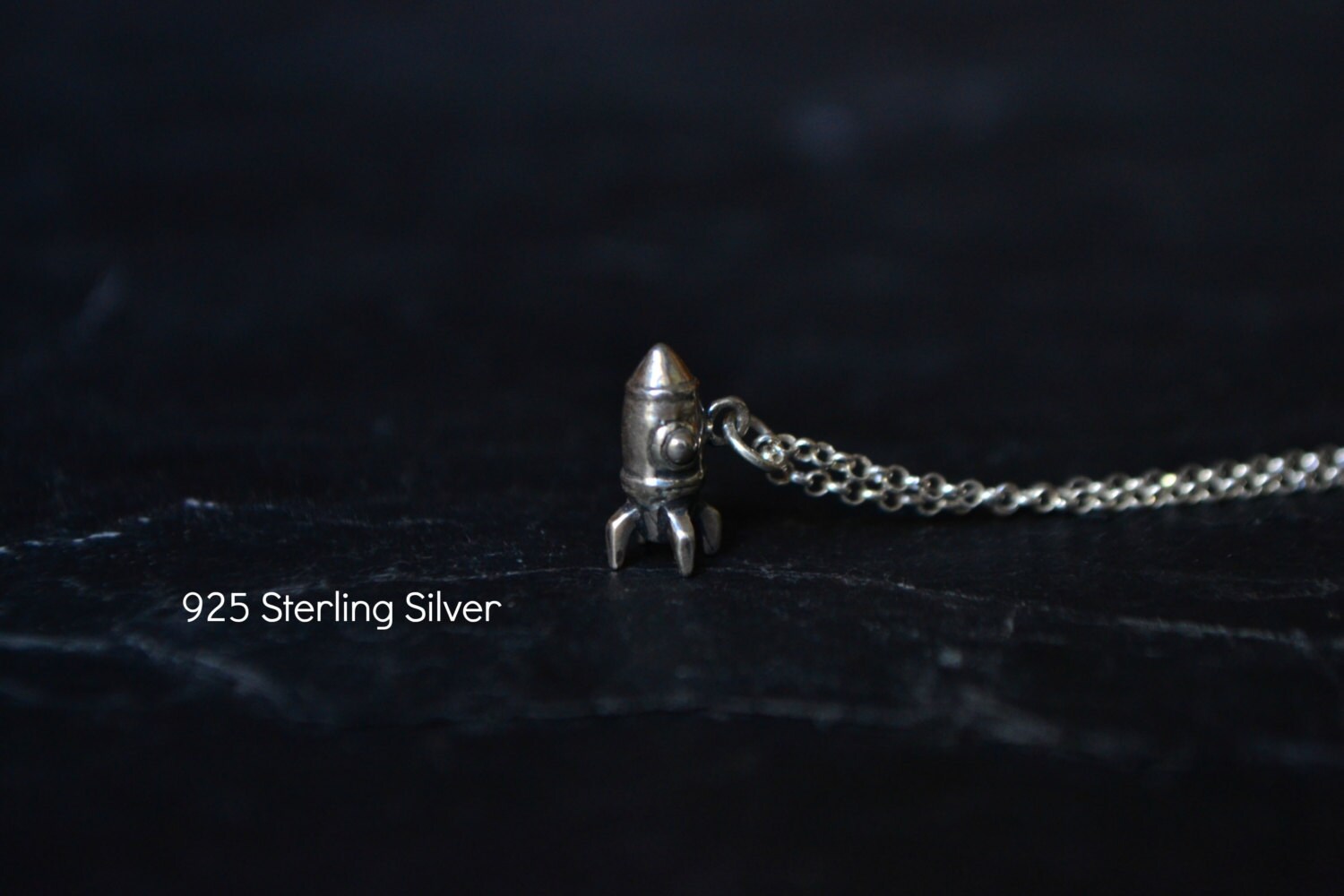 Tiny Space Shuttle Rocket Necklace Jewelry Nasa Spaceship Sci - Etsy