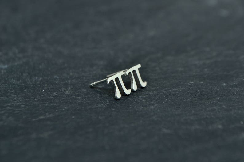 Pi Math Stud Earrings, Pi Science Jewelry, Geek Nerd Teacher Jewelry ...