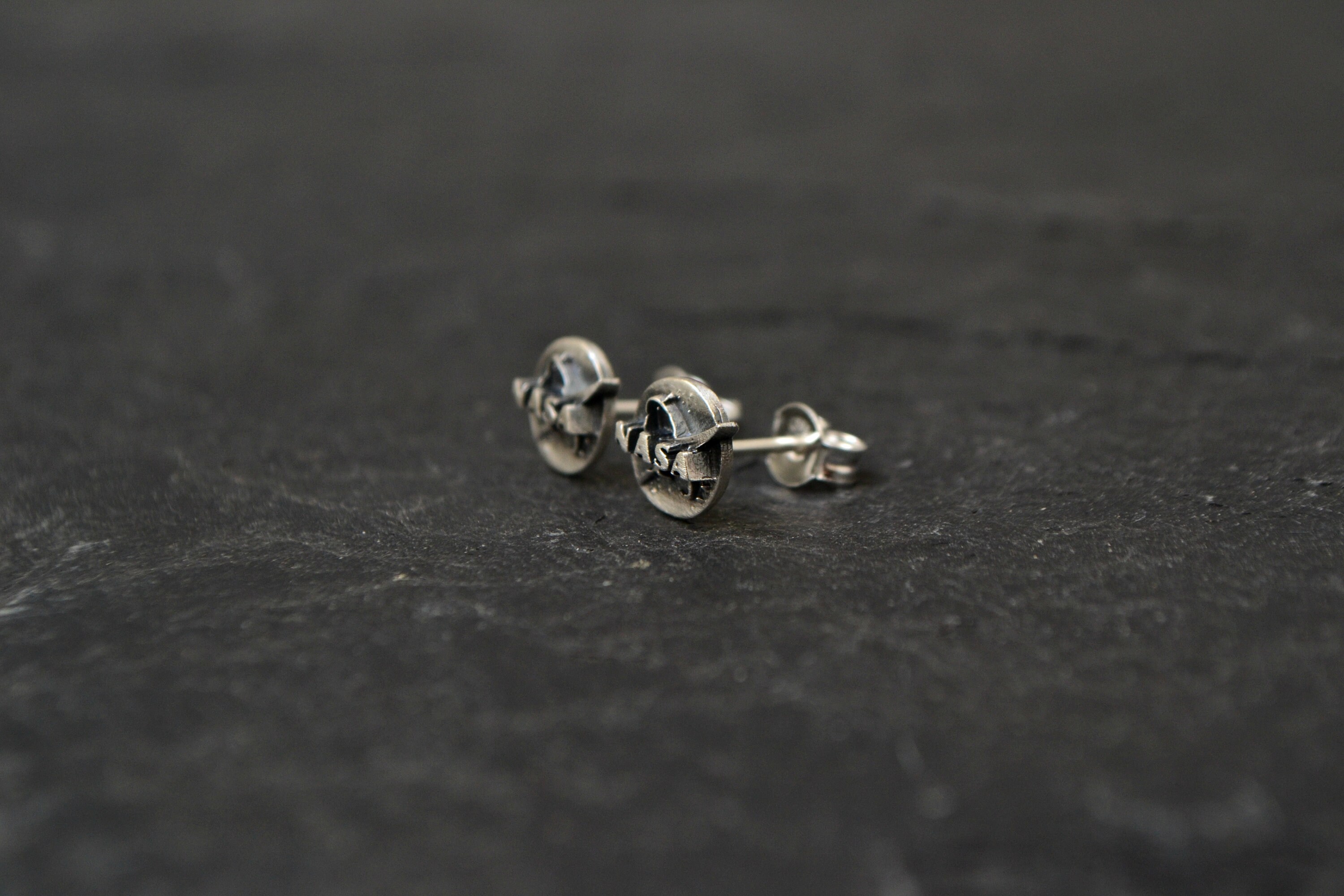 Nasa Stud Earrings Science Nasa Jewelry Outer Space | Etsy