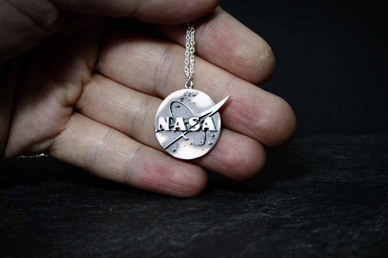 Nasa Necklace Science Astronomy Nasa Jewelry Geekery Nerdy - Etsy