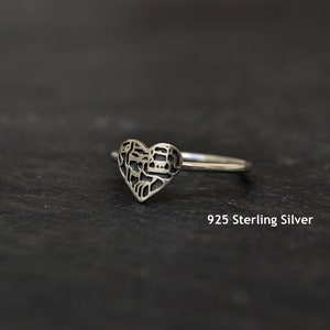 Circuit Board Heart Ring Computer Science Tech Programmer Jewelry Geek ...
