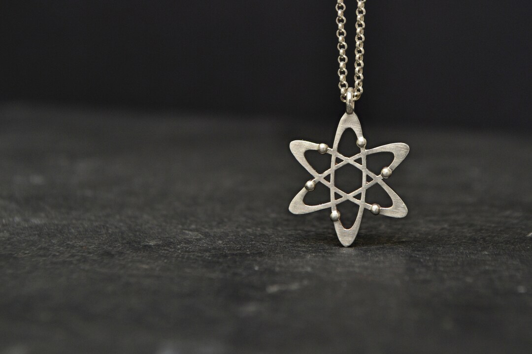 Science Atom Jewelry, Science Atom Necklace, Electron Physic Chemistry ...