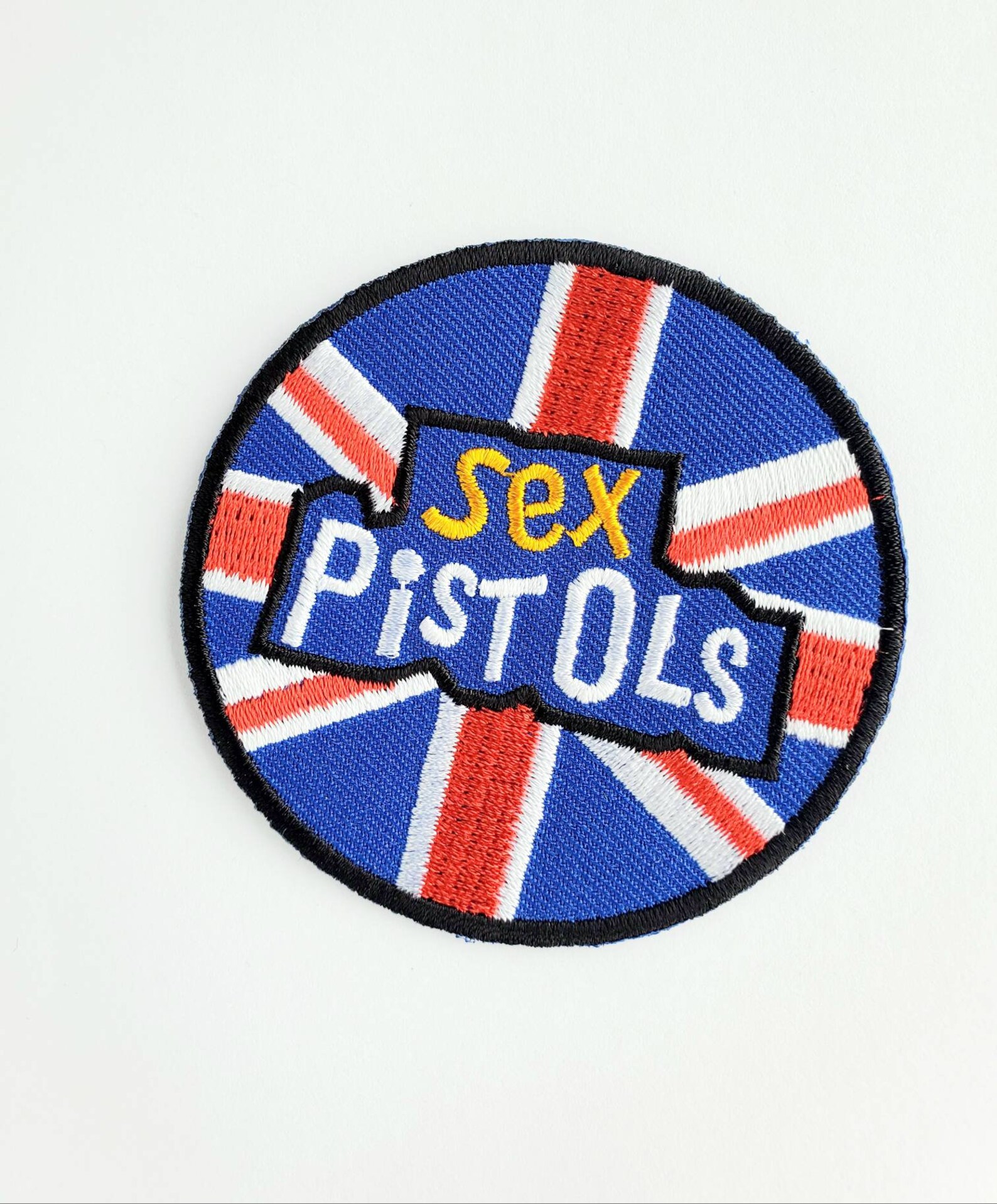 Sex Pistols Iron On Patch Machine Embroidered Patch Etsy