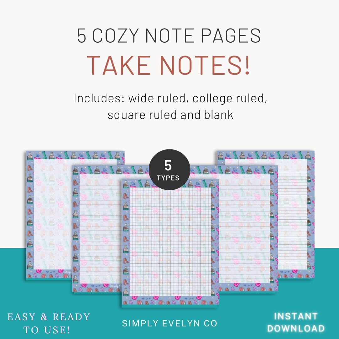 Printable Teacher Notepad, Notepad Template, Gift for Teacher, Teacher ...