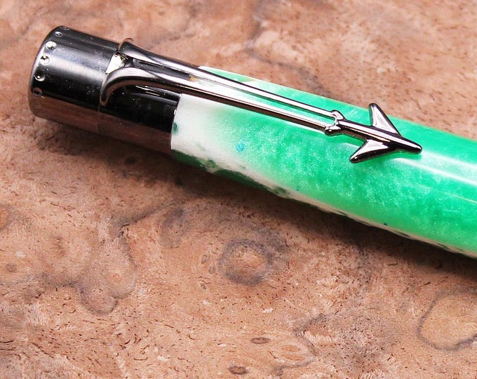 Verdant Fang Gator Jaw Gunmetal Jet Airplane Pen - Etsy