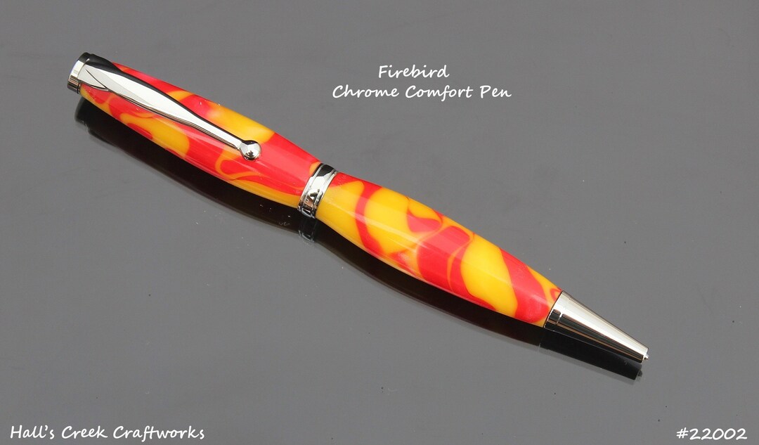 Firebird Chrome Comfort Pen - Etsy