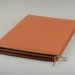 A4 Size Paper Writing Folio Case With Zipper Around Cover Notepad ...