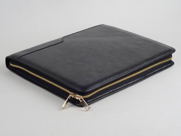 Ipad Zipper Portfolio With Notepad Holder With Writing - Etsy Canada
