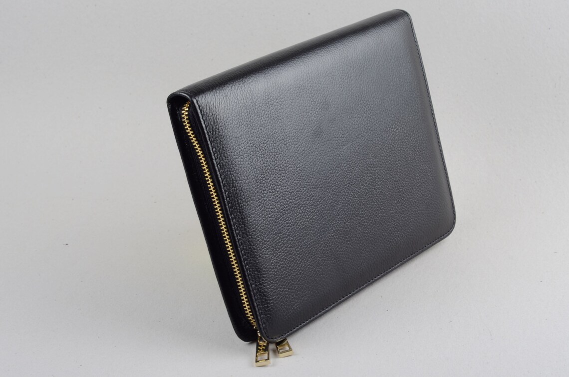 Leather iPad Mini Portfolio Case,wallet Folio Cover With Card Slots ...
