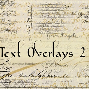 Romantic Handwriting Overlays for Photoshop - Etsy