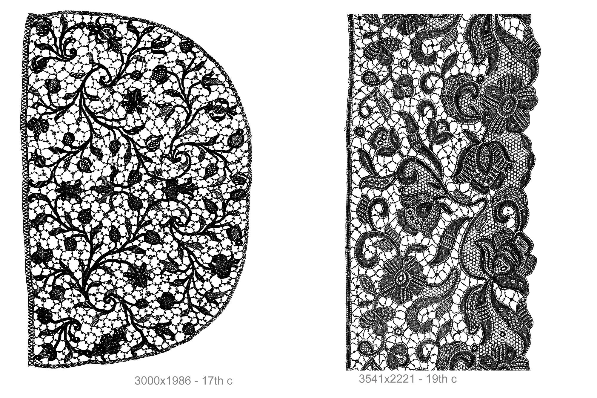 Historic Overlays: Romantic Lace 2 - Etsy