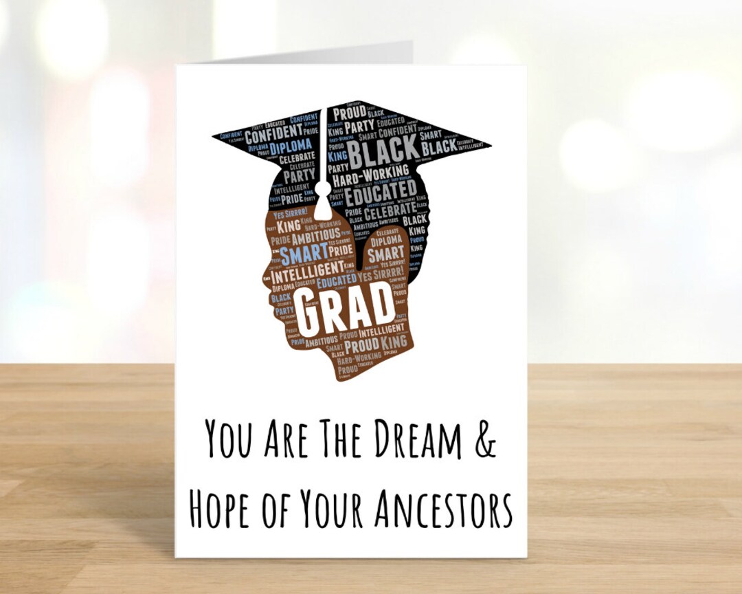 Printable Graduation Card / Grad Card / College Graduation Card / HBCU ...