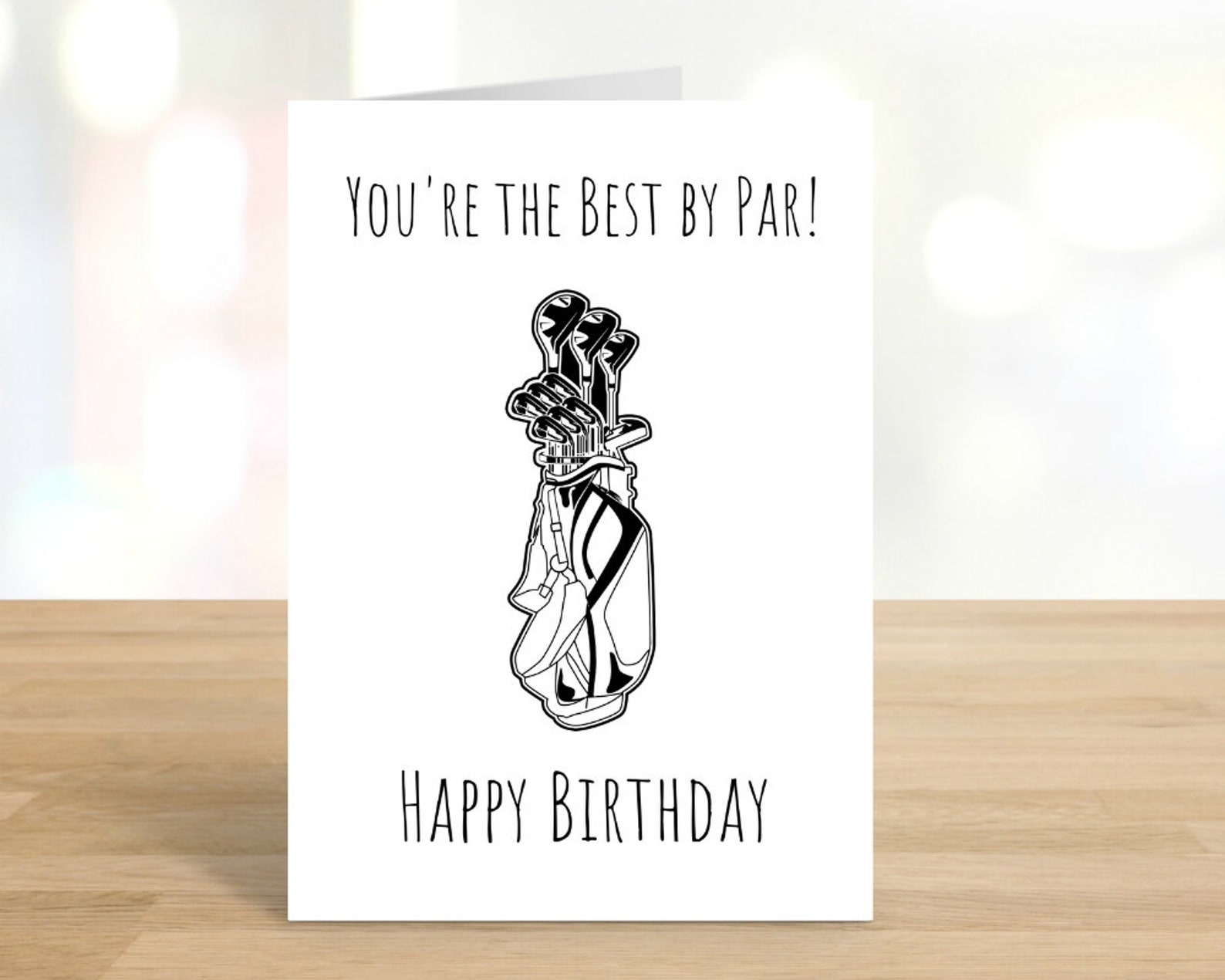 Printable / You're the Best by Par / Birthday Card / Happy | Etsy