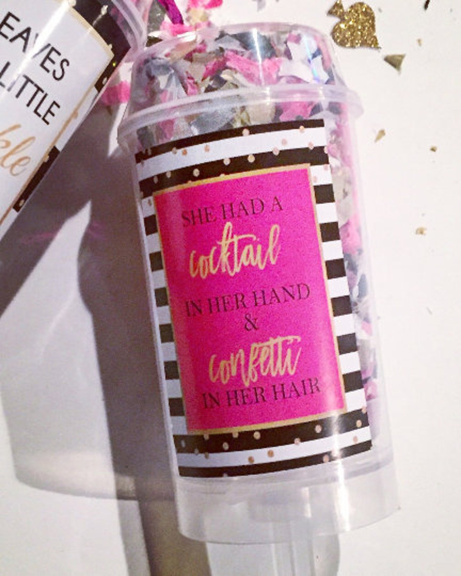 Kate Spade Stickers / Kate Spade / She Had A Cocktail In Her | Etsy