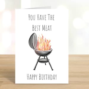 Printable You Have the Best Meat / Funny Birthday Card / Quarantine ...