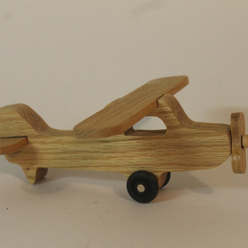 Wood Toy Airplane - Etsy