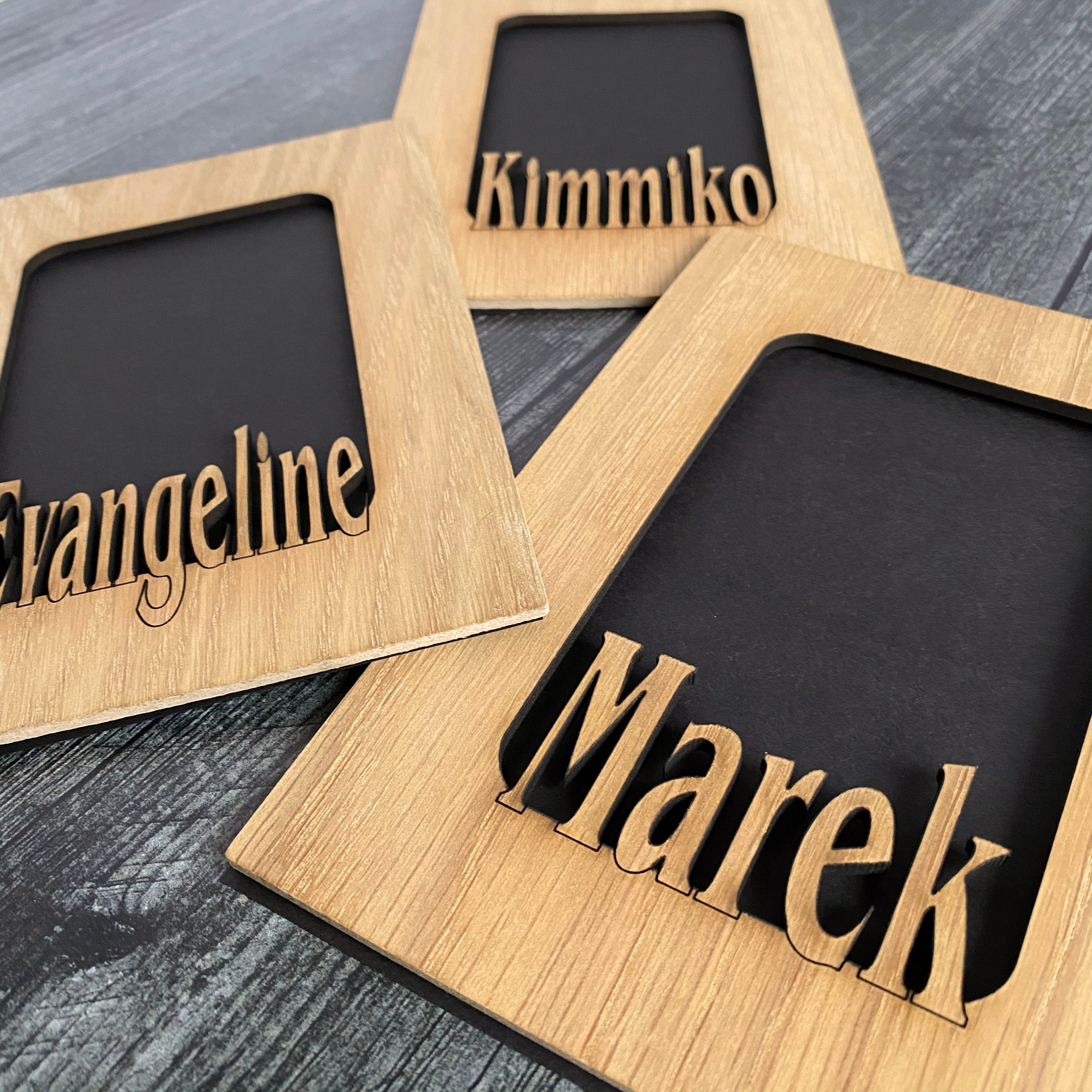 Custom 5x7 Name Mat | Photo Mat Insert for Your 5x7 Frame | Laser ...