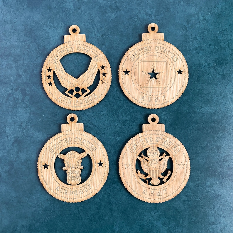 Army Picture Mat Military Emblem Laser Cut Photo Collage - Etsy