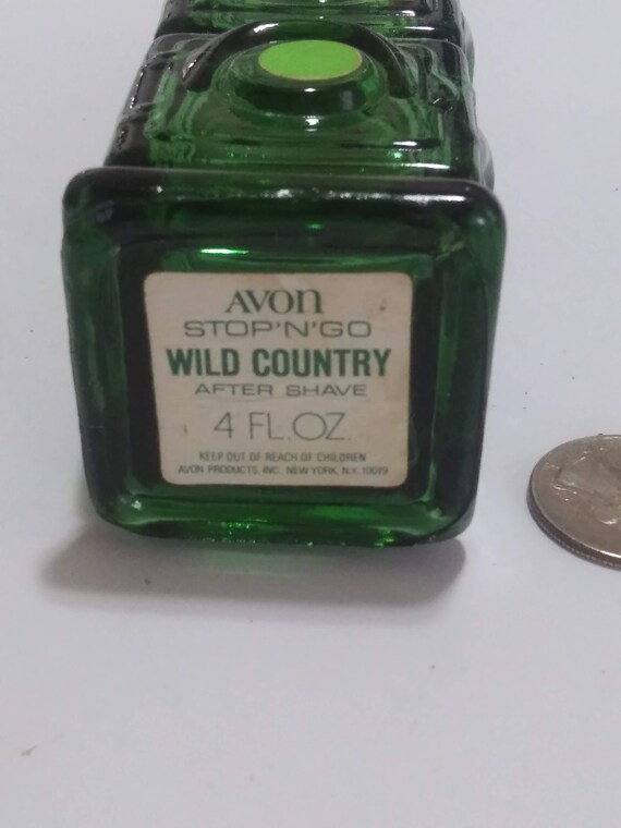 Avon Stop Light Cologne Bottle - Gem