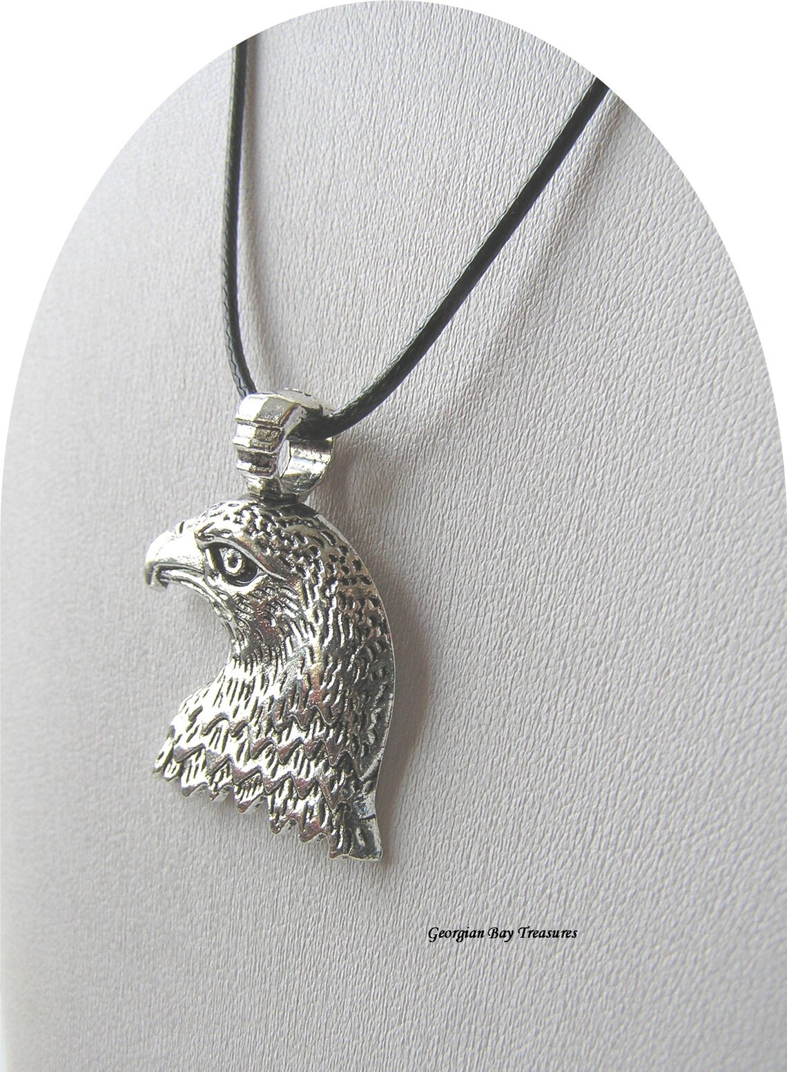 Eagle Pendant With Cord, Spirit Animal Totem, Bird and Nature Lovers ...