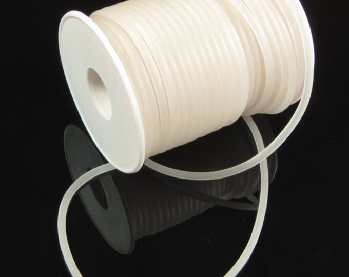 Rubber Cord 3mm, Solid, White Luminous, 10 Feet - Etsy