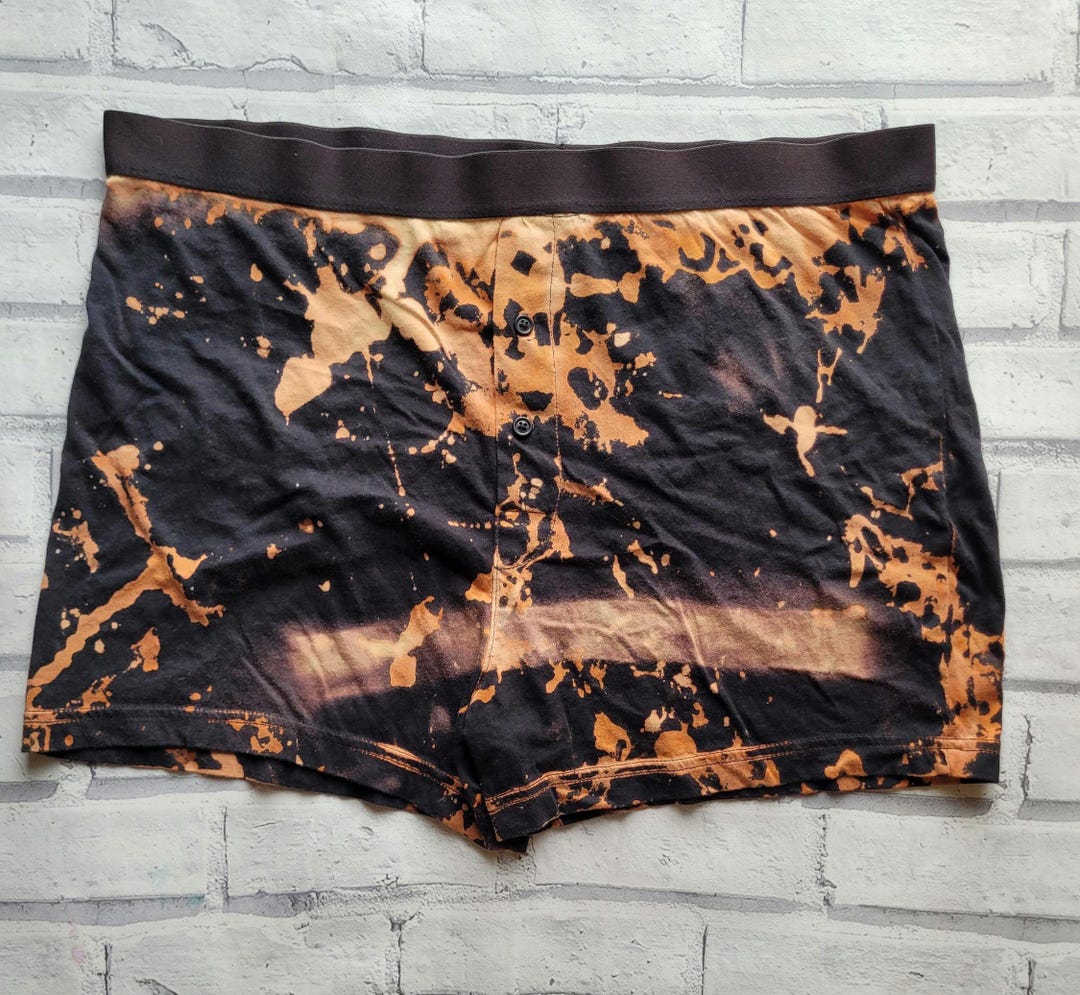 Unique Tie Dye Boxers | XL Mens Underwear With a Touch of Grunge - Etsy