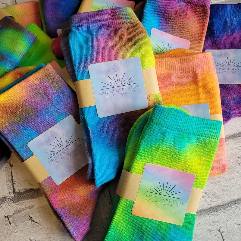 Tie Dye Socks - Etsy