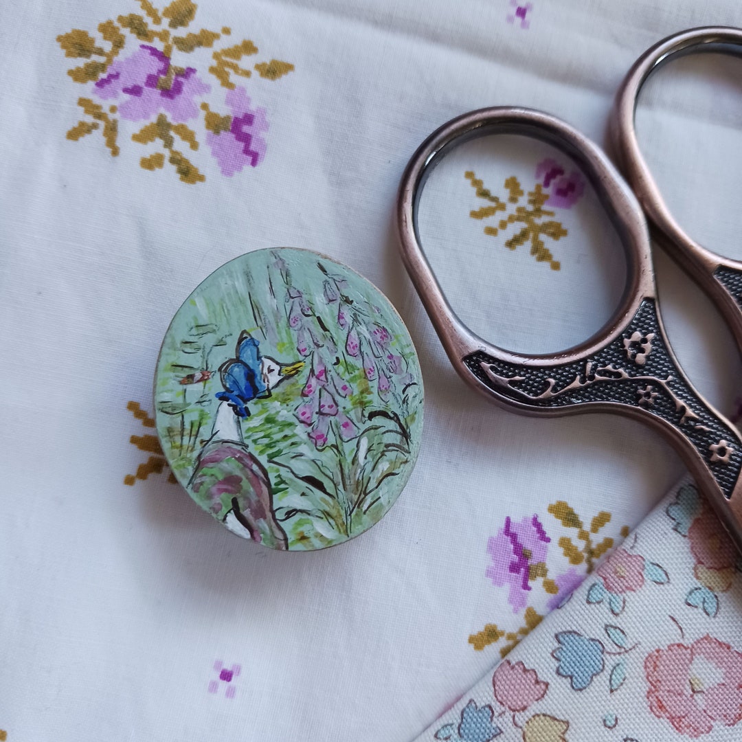 Jemima Puddle Duck Needle Minder Handpainted - Etsy