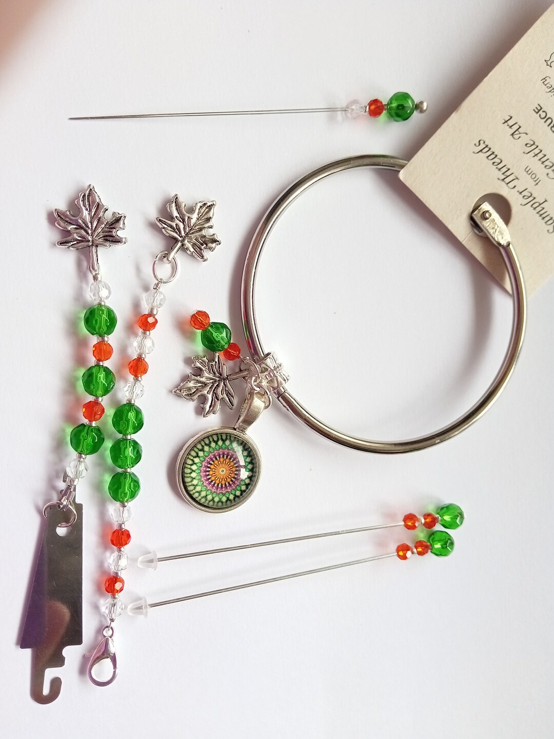 Autumn Leaves Handmade Sewing Accessories - Etsy