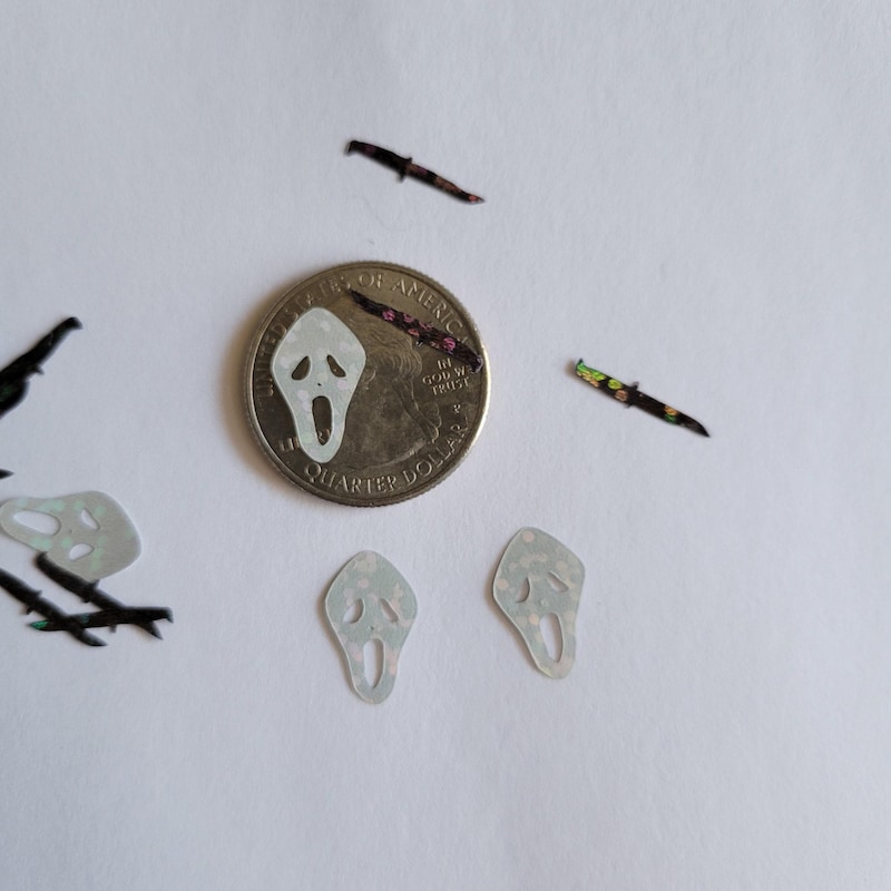 Ghostface Glitter Costume - Etsy