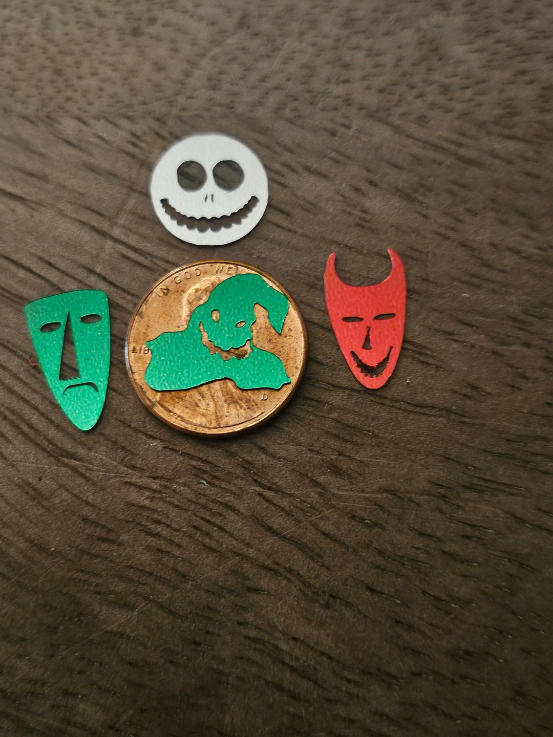 Bad Boys- Oogie Boogie, Lock, Shock, Barrel, Shaped, Glitter, Confetti ...