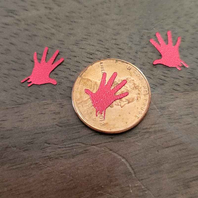 Handprints in Clay - Etsy