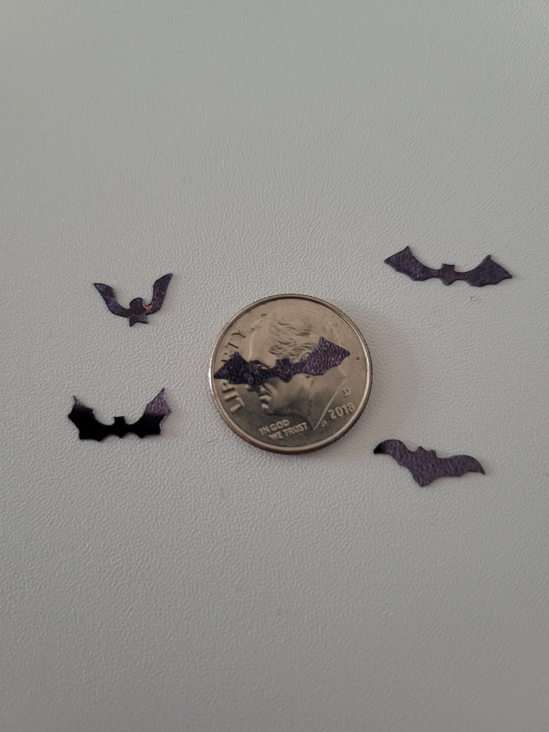 Gone Batty- Bat, Shaped, Glitter, Confetti, Halloween, Nail Art ...