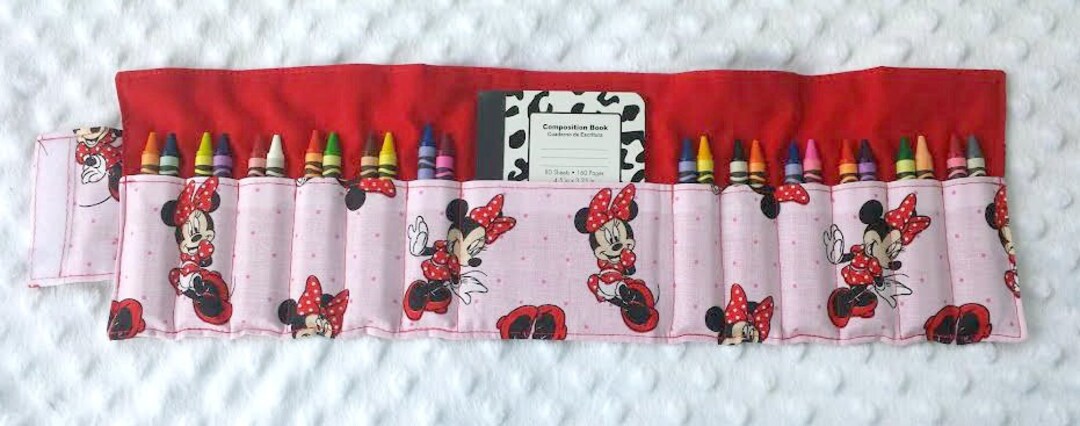 Crayon Roll, Mini Notebook and 24 Crayola Crayons, Birthday Gift ...