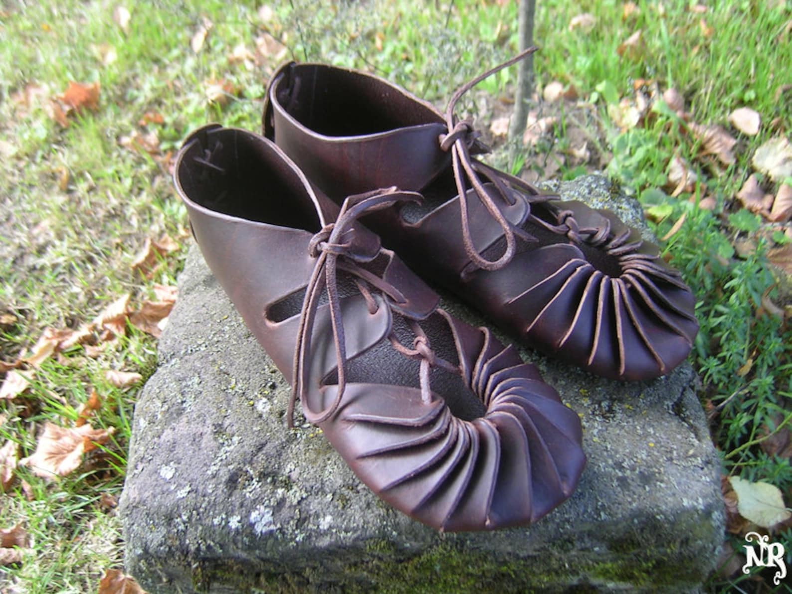 Celtic Leather Shoes Vegetable Tanning on Order Barefoot Sensation ...