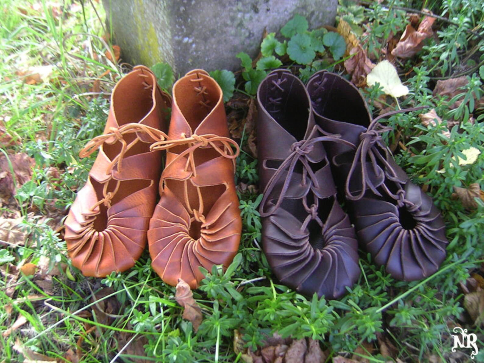 Celtic Leather Shoes Vegetable Tanning on Order Barefoot Sensation ...