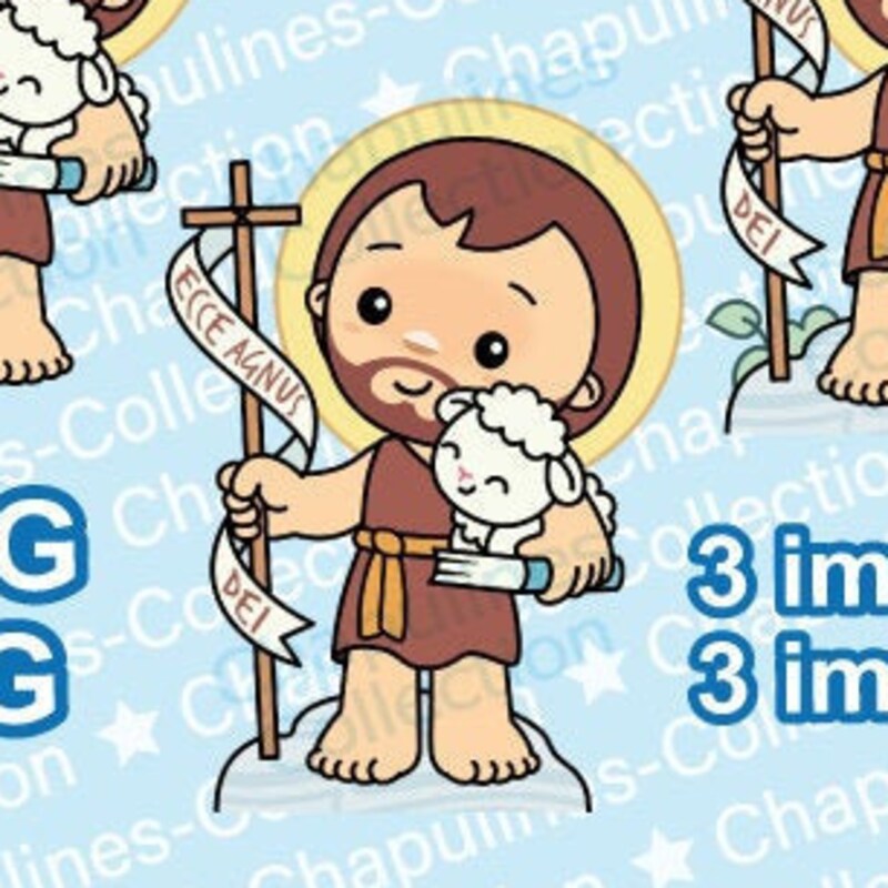 John the Baptist Clipart - Etsy