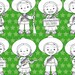 Nativity Clipart Bundle Color and Black/white Christmas - Etsy