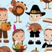 Thanksgiving Clipart, Pilgrims Clipart, Native Americans Clipart ...