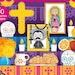 Clipart Altar for the Dead, Altar De Muertos, Day of the Dead, Día De ...