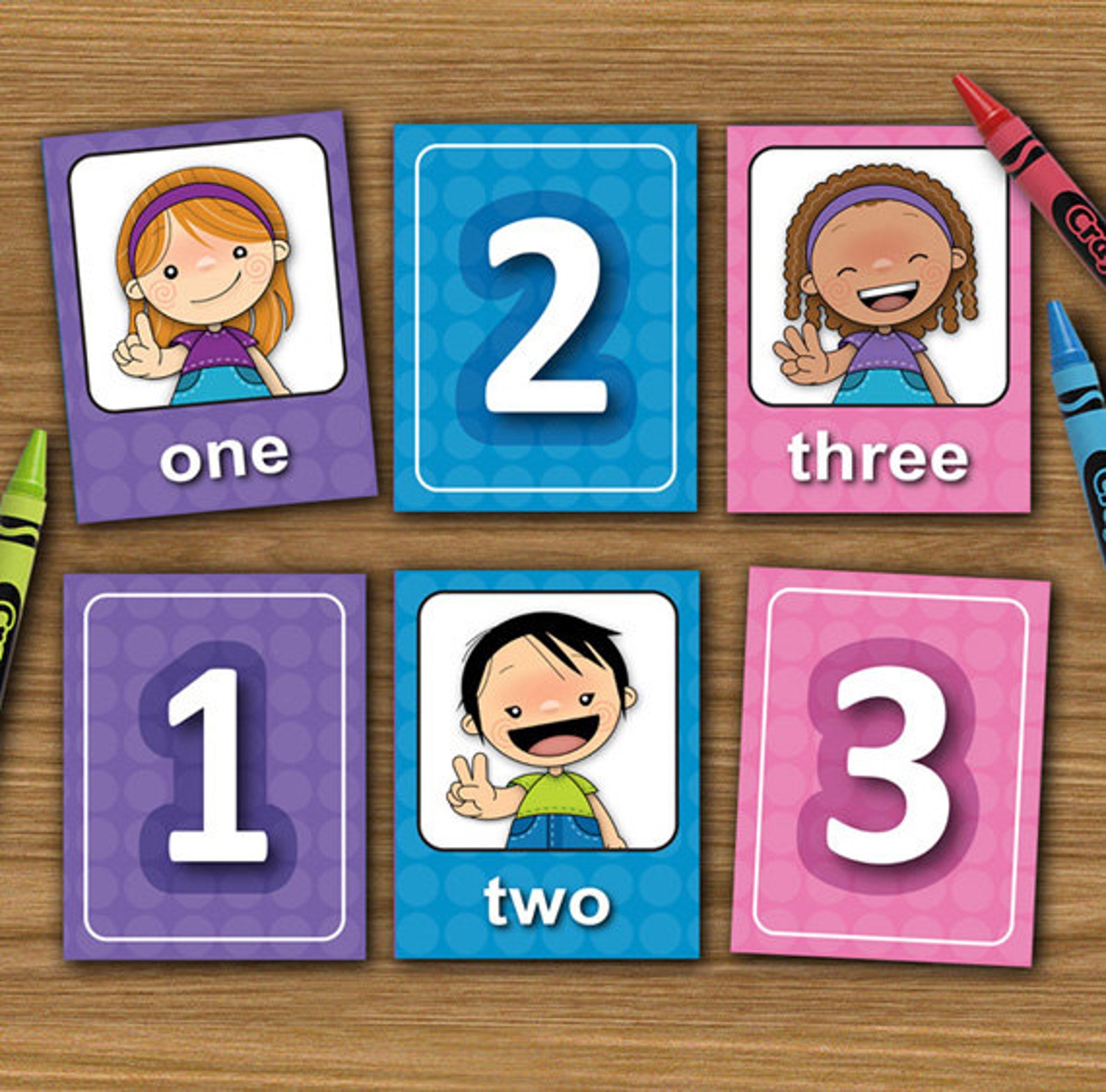 Tarjetas de Números Imprimibles en Inglés - DIY Juego de Memoria ...