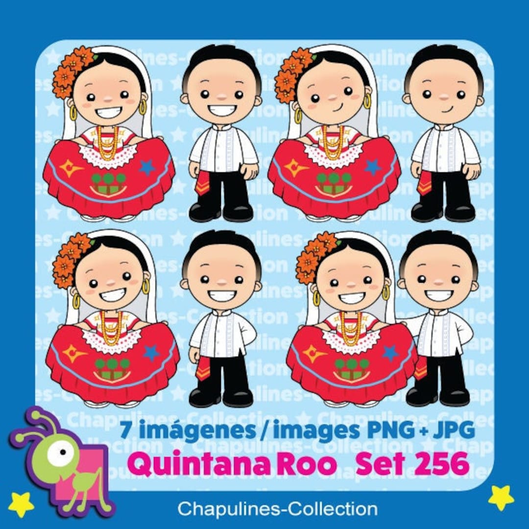 Quintana Roo Mexico Clipart Set 256 - Etsy